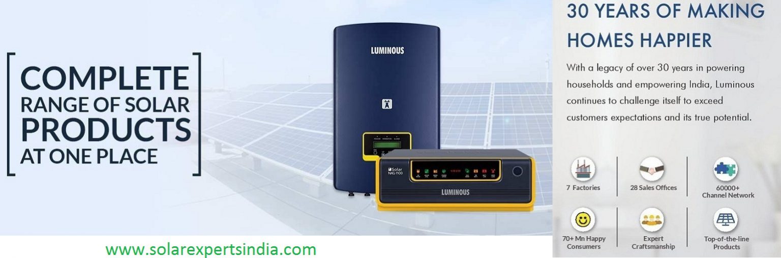 Luminous Solar Panel Price [2024] | Solar Experts